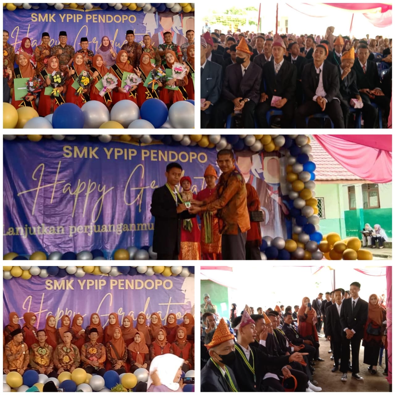 (SMK) Yayasan Perguruan Islam Pendopo (YPIP), gelar acara pelepasan ...