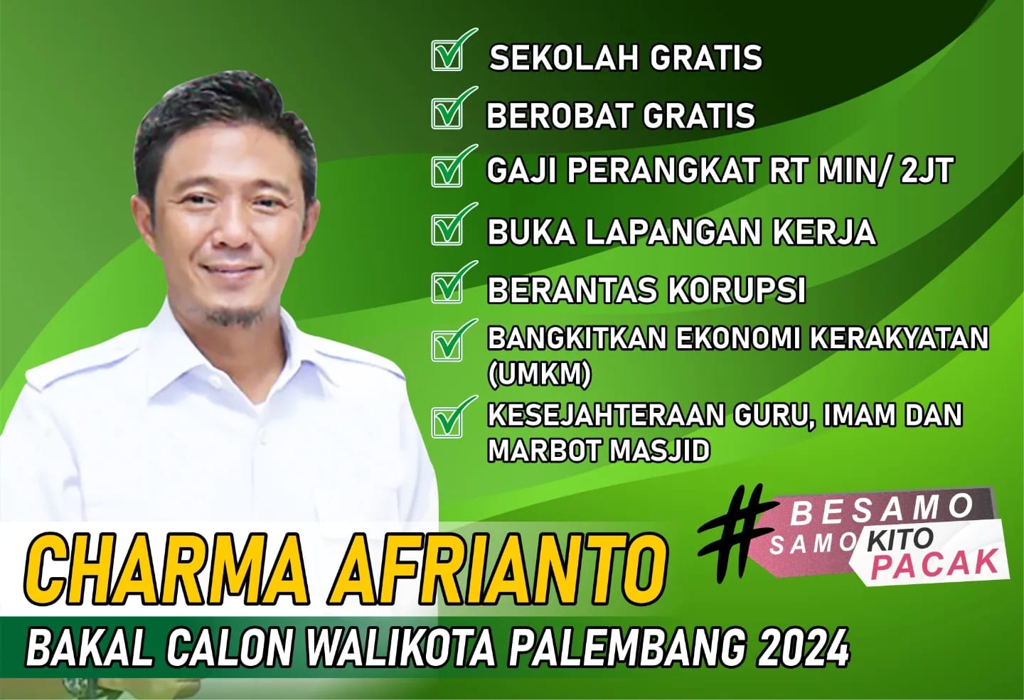 Bacawako Charma Afrianto : Prioritas Utama 5 Tahun Kedepan, Mengentaskan Kemiskinan Dan ...